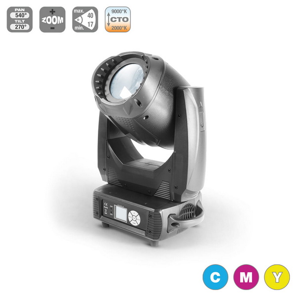 FLASH LED Moving Head 200W CMY WASH - Hangtechnika, fénytechnika ...